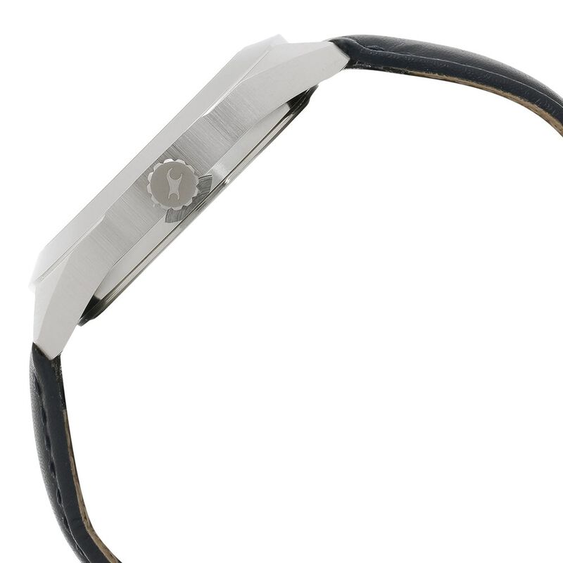 Fastrack Varsity Quartz Analog White Dial Leather Strap Watch for Guys