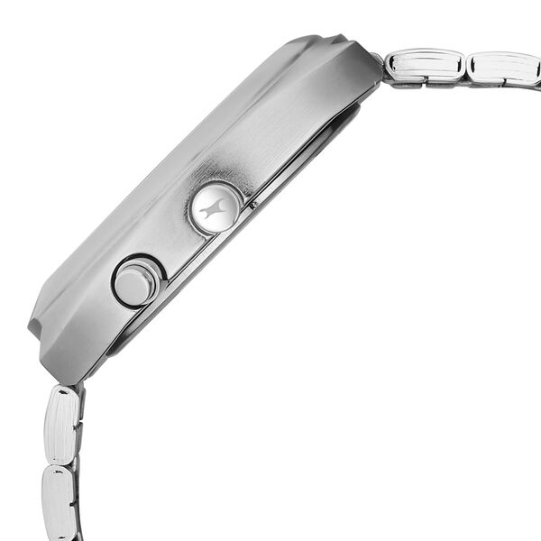 Buy Online Fastrack UFO Quartz Multifunction Green Dial Silver ...