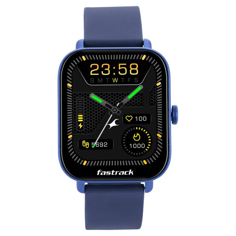 Fastrack Reflex Vox Unisex Smart Watch With Silicone Strap