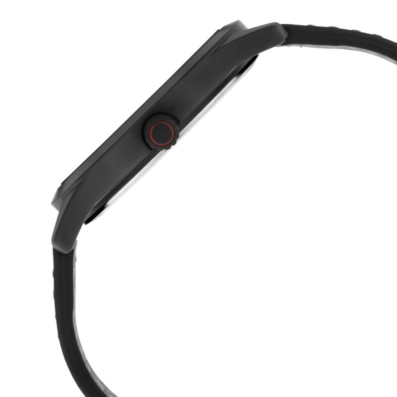 Fastrack Gamify Quartz Analog Grey Dial Leather Strap Watch for Guys