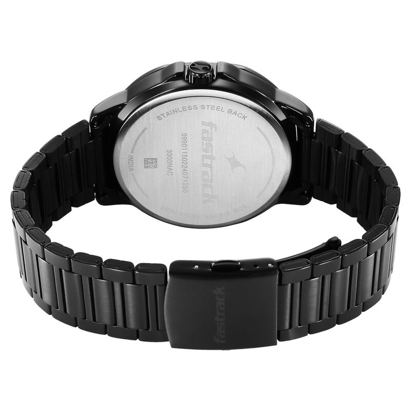 Fastrack Fleek Quartz Multifunction Blue Dial Stainless Steel Strap ...