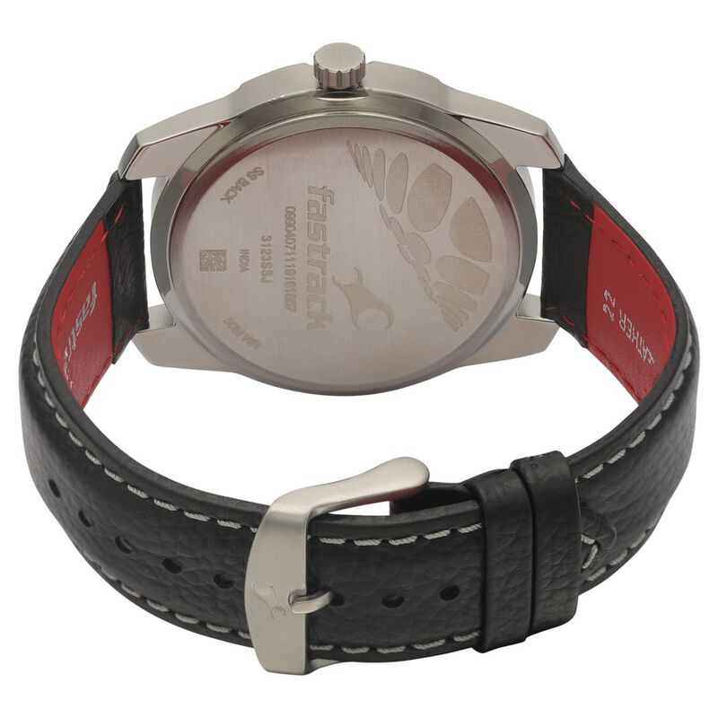 Fastrack Black Dial Quartz Analog Watch for Guys