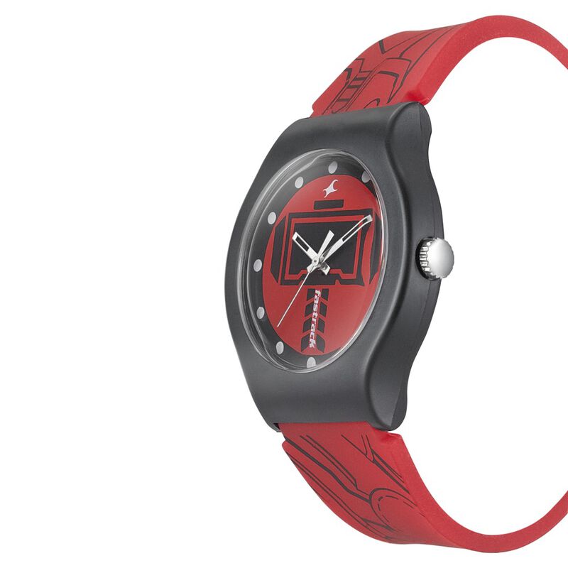 Fastrack Avengers End Game Quartz Analog Multicoloured Dial Silicone ...