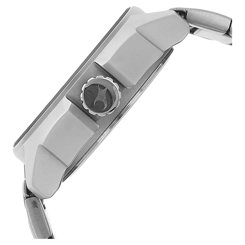 Fastrack Black Magic Quartz Analog Black Dial Stainless Steel Strap ...