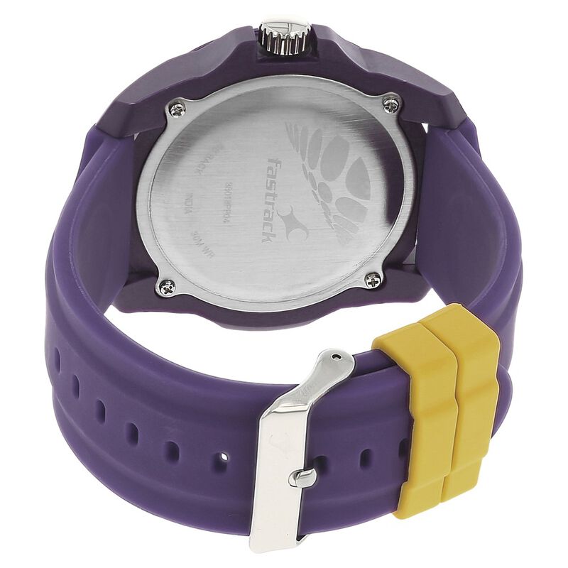 Fastrack Quartz Analog Multicoloured Dial Plastic Strap Watch for Unisex