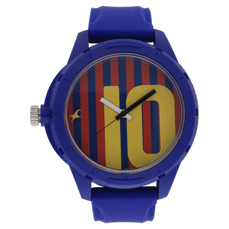 Buy Online Fastrack Quartz Analog Multicoloured Dial Plastic Strap ...