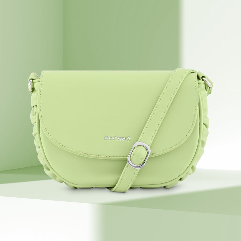 Buy Online Mint Green Sling Bag - f241slsmp14mg1 | Fastrack