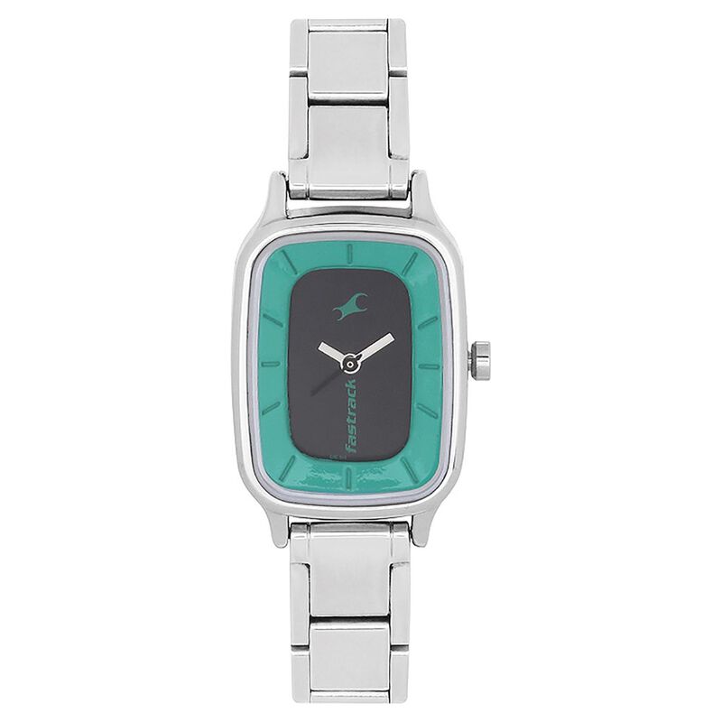 Buy Online Fastrack Quartz Analog Bicolour Dial Metal Strap Watch for ...