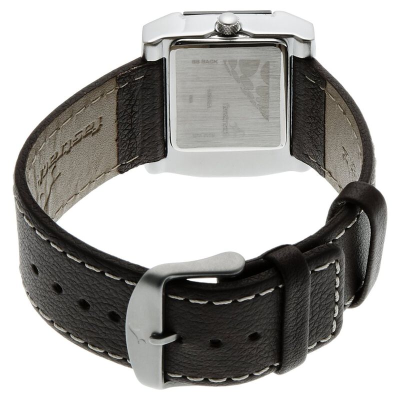 Fastrack Quartz Analog Yellow Dial Leather Strap Watch for Girls