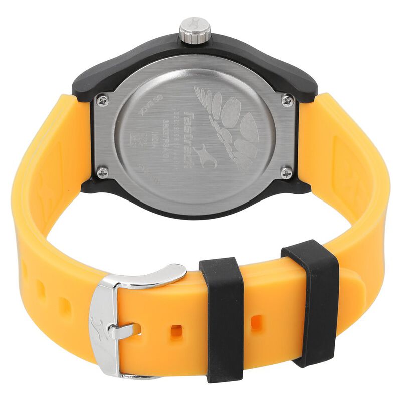 Fastrack Quartz Analog Black Dial Strap Watch for Unisex