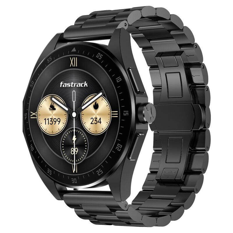 Buy Online Fastrack Radiant FX1 Luxury Metal Smartwatch with 3.6 cm ...
