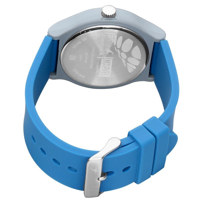 Fastrack Deadpool Quartz Analog Bicolour Dial Silicone Strap Unisex Watch