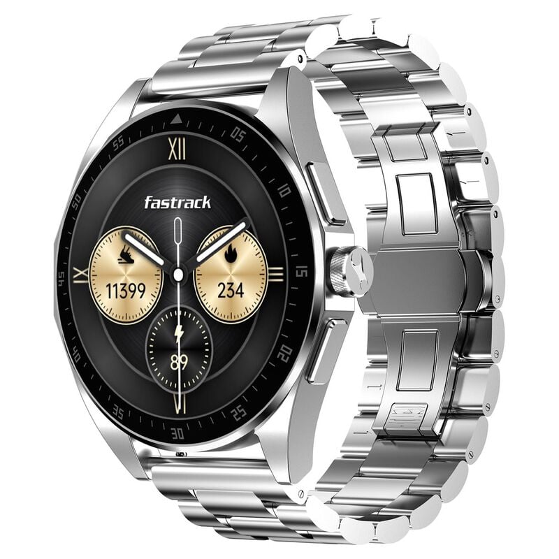 Buy Online Fastrack Radiant FX1 Luxury Metal Smartwatch with 3.6 cm ...