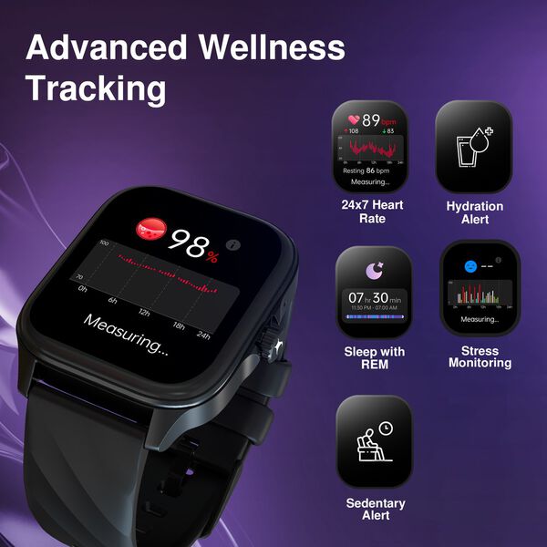 Buy Online Fastrack New Astor FS1 PRO Smartwatch, Large Super AMOLED ...