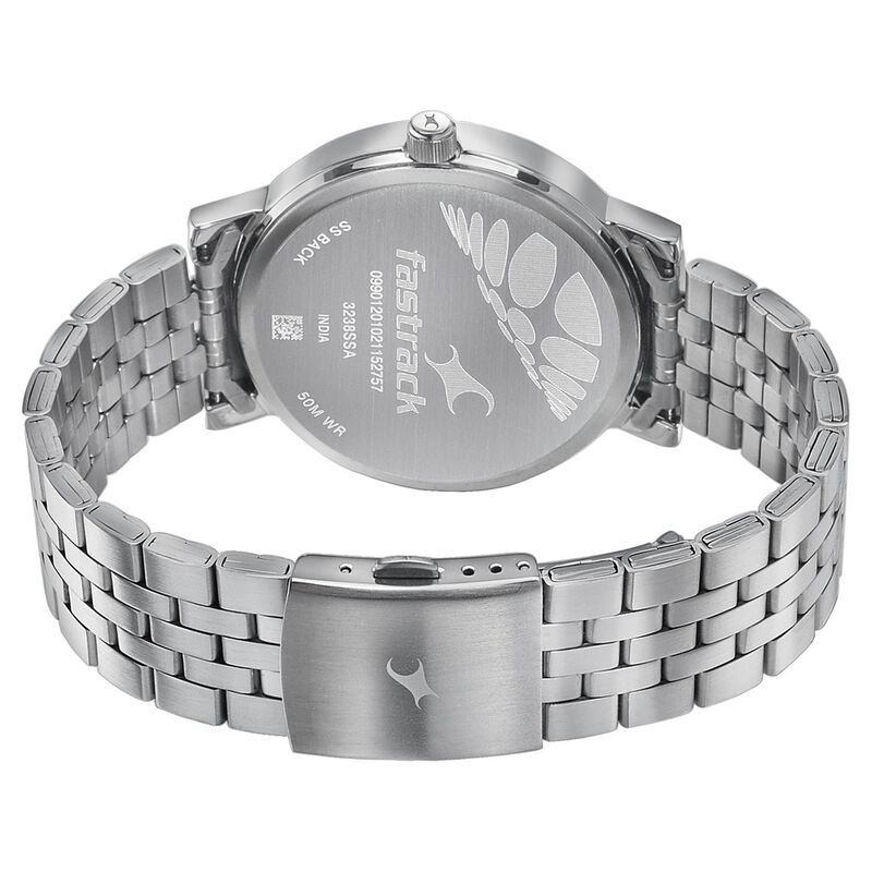Fastrack Dial It Up Quartz Multifunction Silver Dial Stainless Steel ...