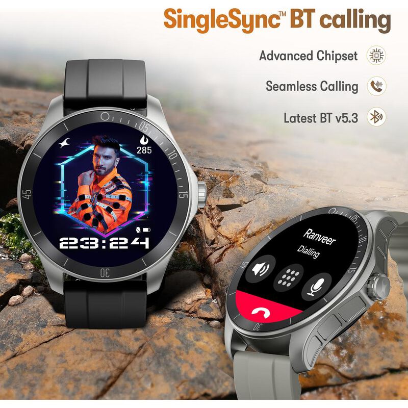 Fastrack Rogue with 3.5 CM UltraVU HD Display Sporty Smartwatch ...