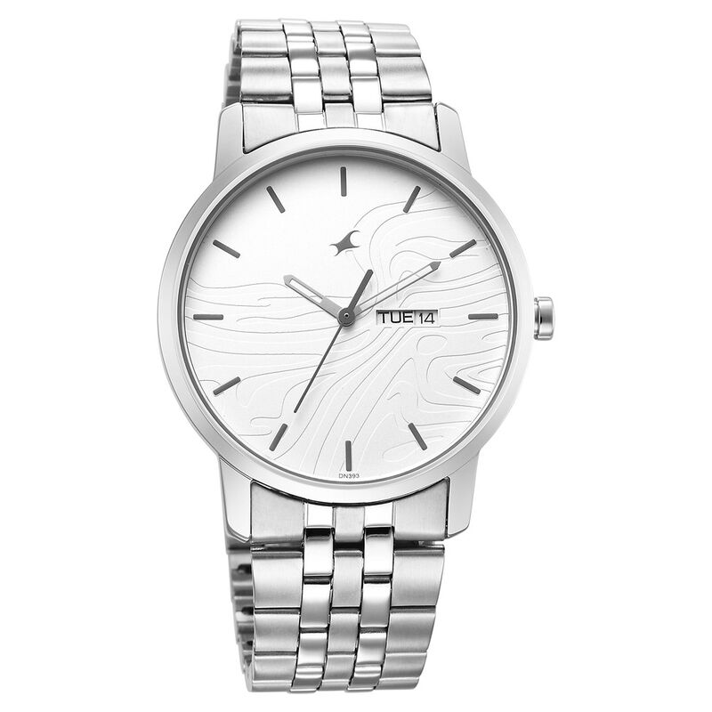 Buy Online Fastrack Urban Camo White Dial Watch for Guys - nt3295sm01 ...