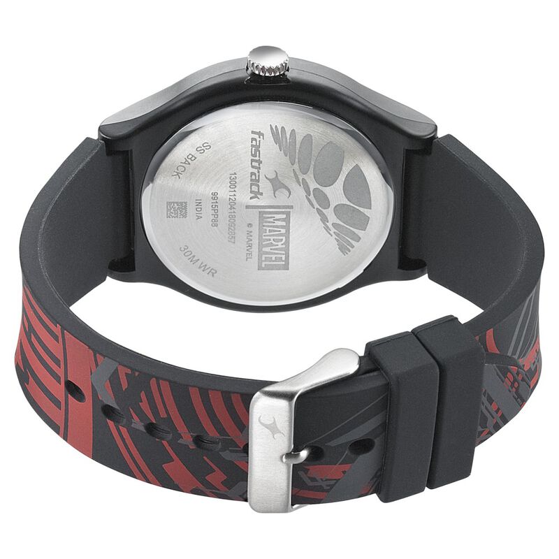 Fastrack Avengers End Game Quartz Analog Multicoloured Dial Silicone ...