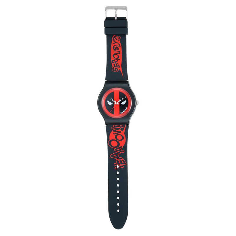 Fastrack Deadpool Quartz Analog Bicolour Dial Silicone Strap Unisex Watch