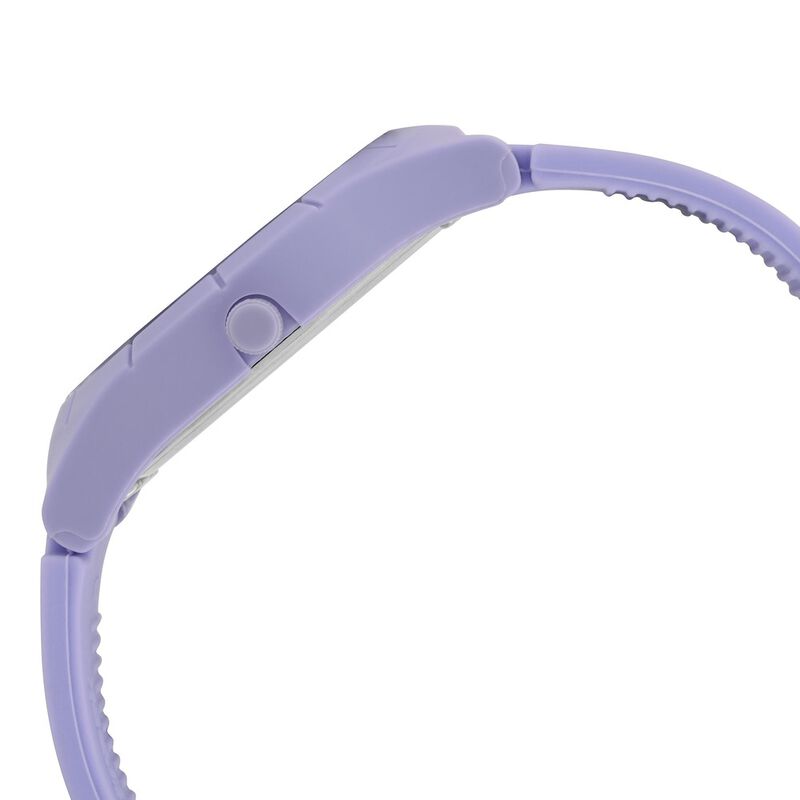 Fastrack Tees BTS Quartz Analog Purple Dial Purple Silicone Strap Watch ...