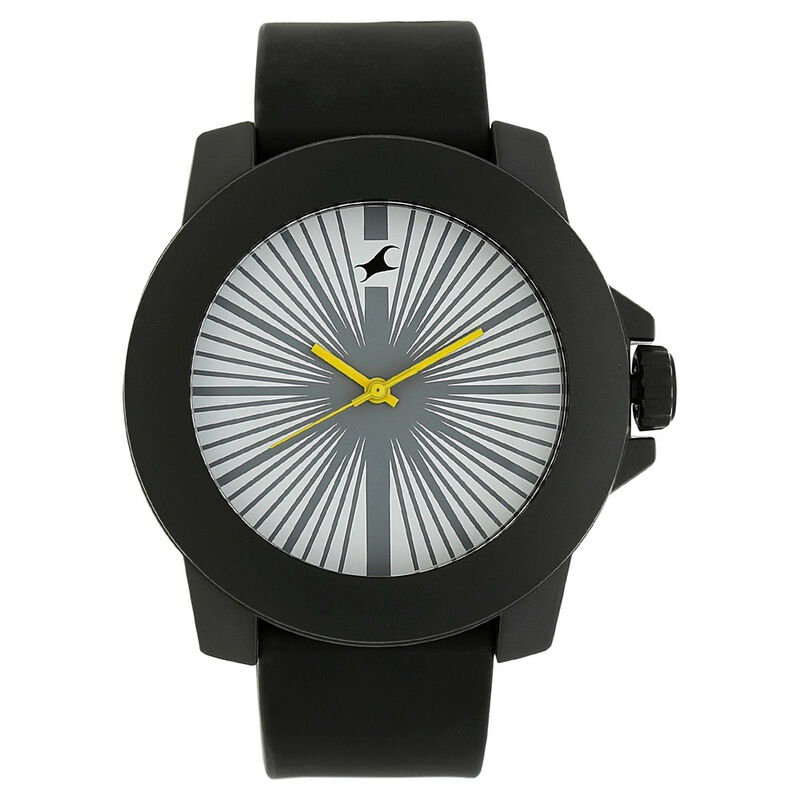 Buy Online Fastrack Quartz Analog White Dial Plastic Strap Watch for ...