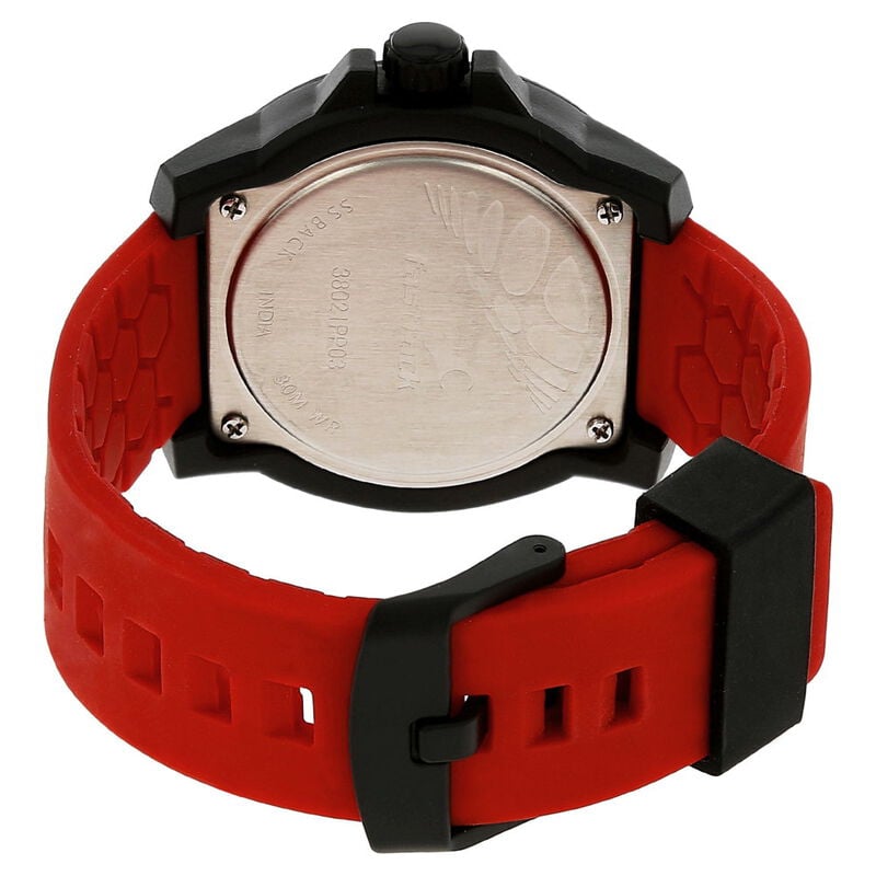 Fastrack Quartz Analog White Dial Plastic Strap Watch for Unisex