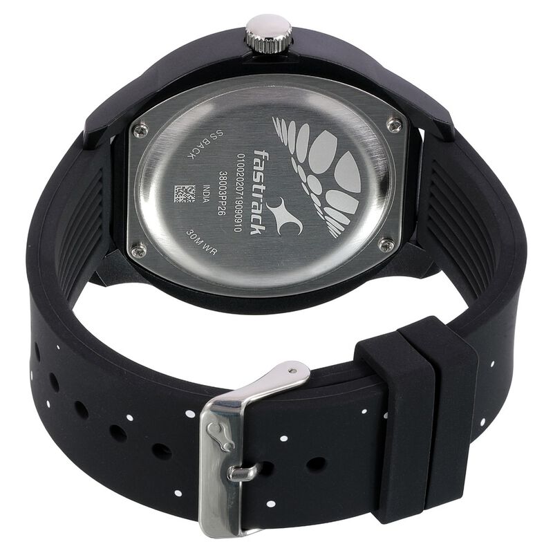 Fastrack Space Rover Image: Embrace the Full Picture Unisex black dial ...