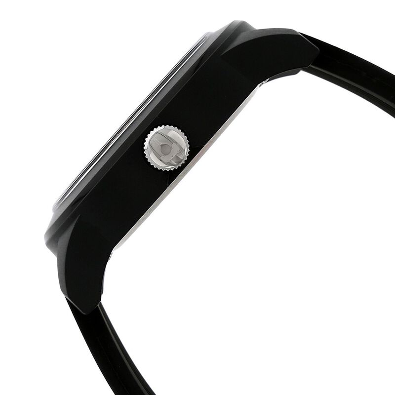 Fastrack Tees Quartz Analog Black Dial Polyurethane Strap Unisex Watch