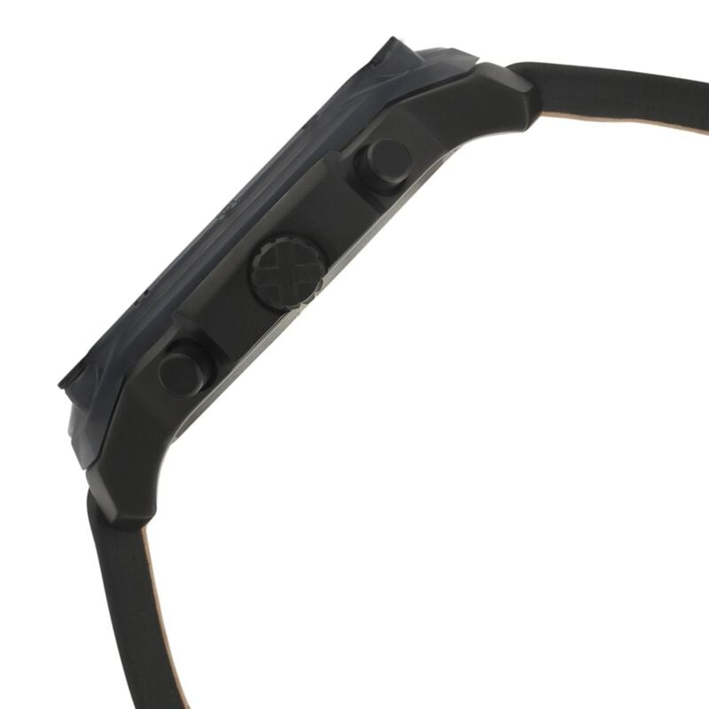 Fastrack Gamify Quartz Analog Black Dial Leather Strap Watch for Guys