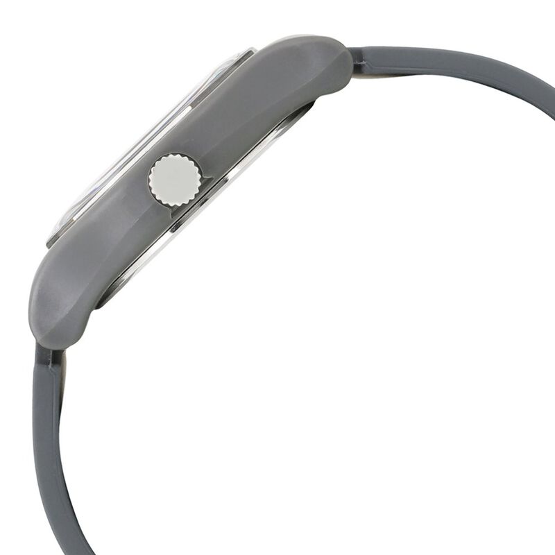 Fastrack Quartz Analog Grey Dial Silicone Strap Watch for Unisex
