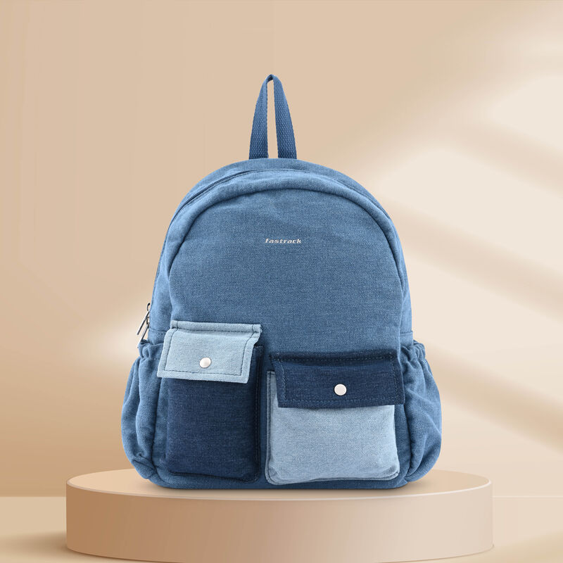 Buy Online Fastrack Denim Casual Backpack - f241bpmed05bl1 | Fastrack