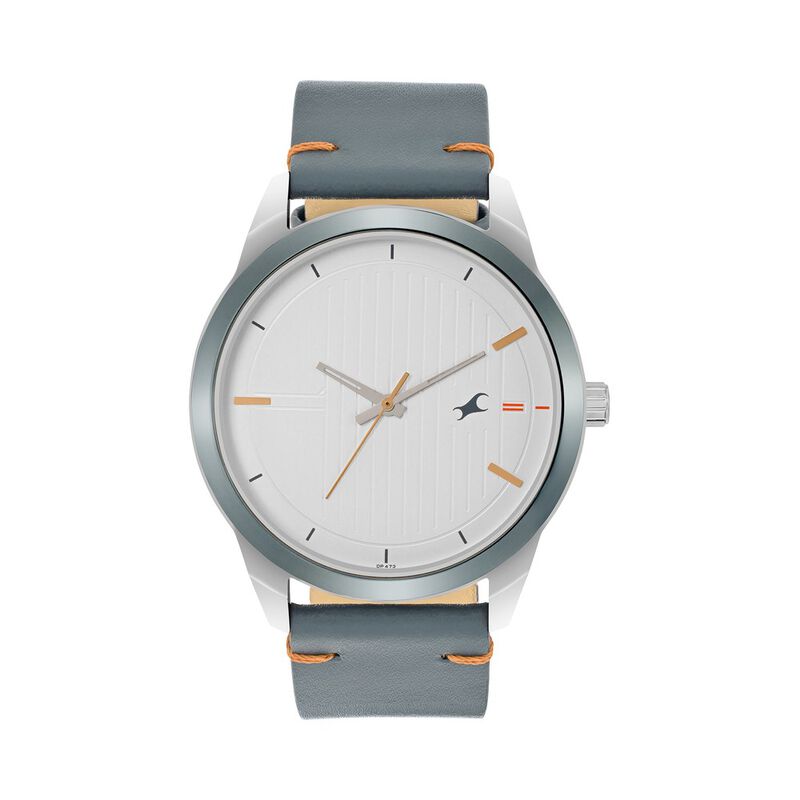 Buy Online Fastrack Stunners Quartz Analog White dial Leather Strap ...