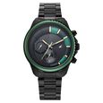 Buy Online Fastrack Wild Quartz Chronograph Two Toned Dial Black ...