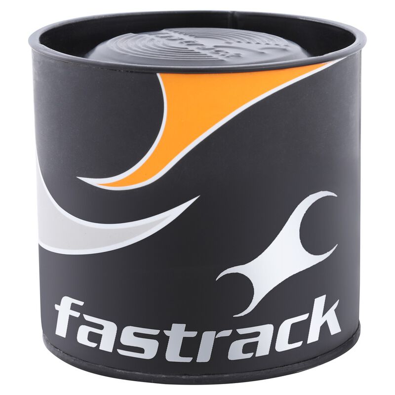 Fastrack Tees Quartz Analog Black Dial Silicone Strap Unisex Watch