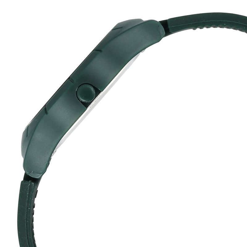 Fastrack Tees Wanderlust Quartz Analog Green Dial Silicone Strap Watch ...