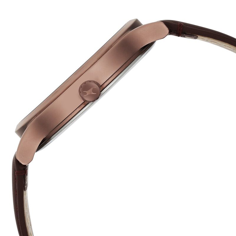 Fastrack Urban Camo Brown Dial Watch for Guys