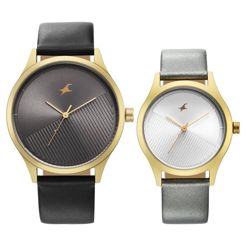 Stainless Steel Watches For Couples Fastrack Fastrack Mixmatched Couple ...
