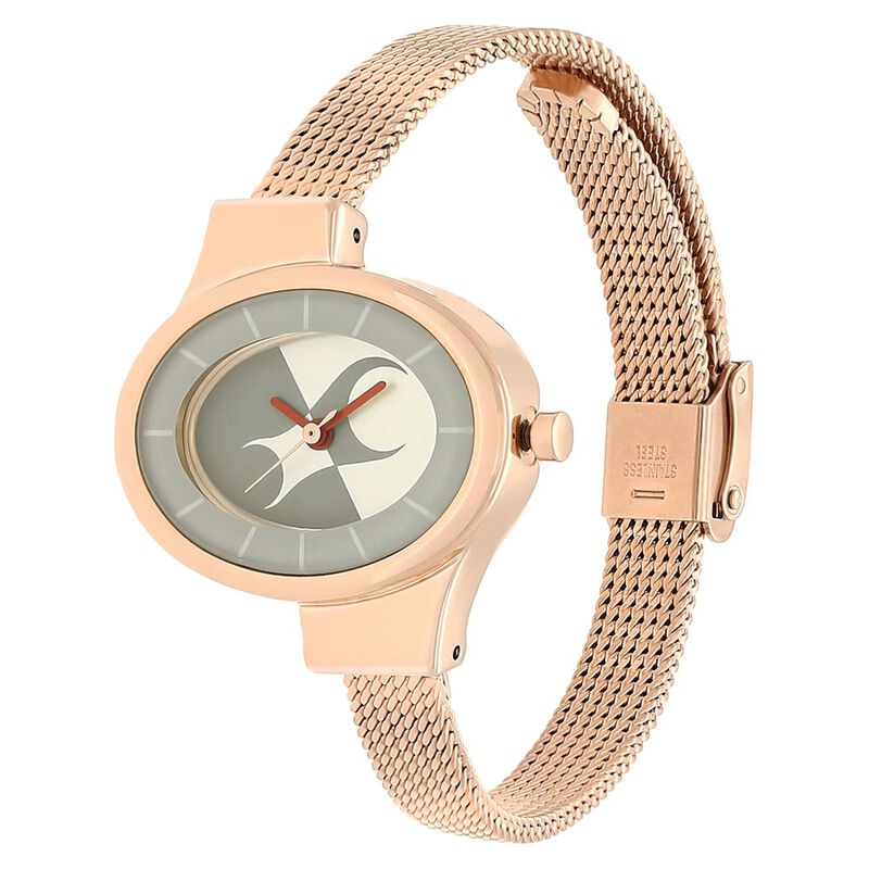 Fastrack Hitlist Quartz Analog Silver Dial Stainless Steel Strap Watch ...