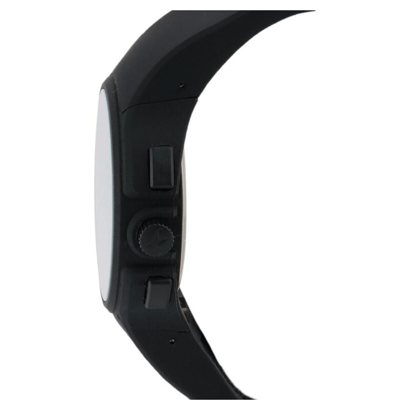 Fastrack Quartz Analog Digital Black Dial Silicone Strap Watch for Guys