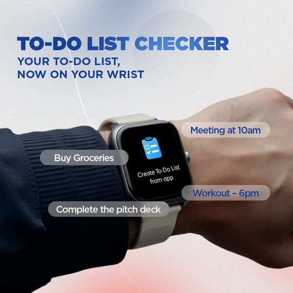 Buy Online Fastrack VOX Plus - 4.69 cm Ultra Vu Display, To do list ...