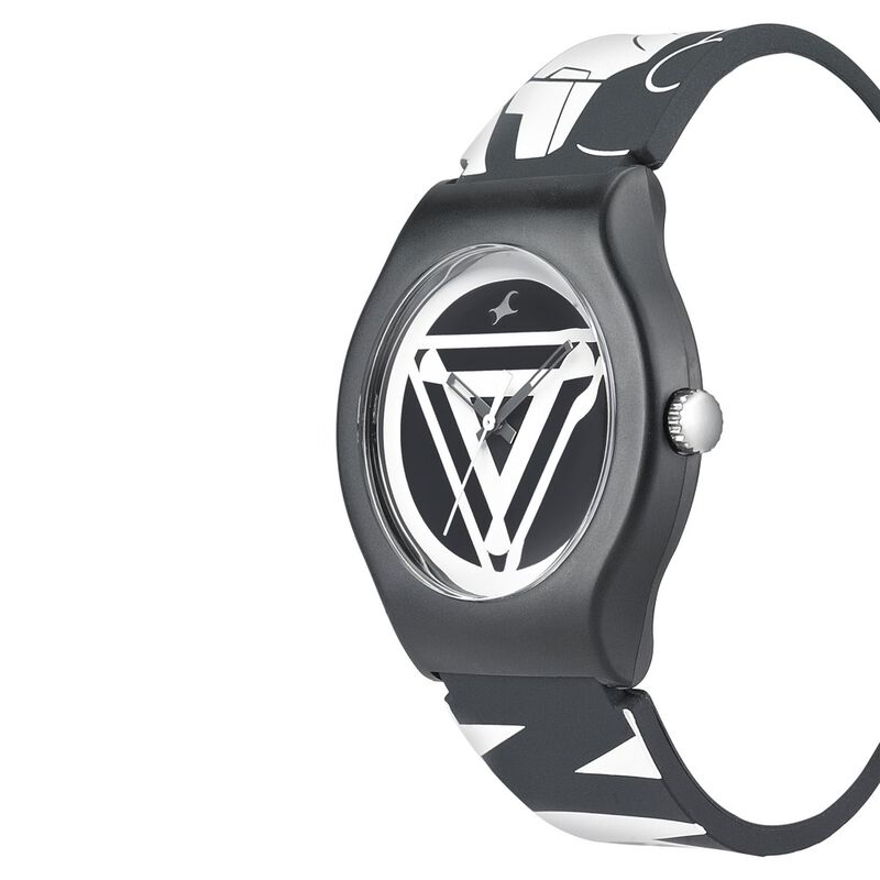 Fastrack Avengers End Game Quartz Analog Multicoloured Dial Silicone ...