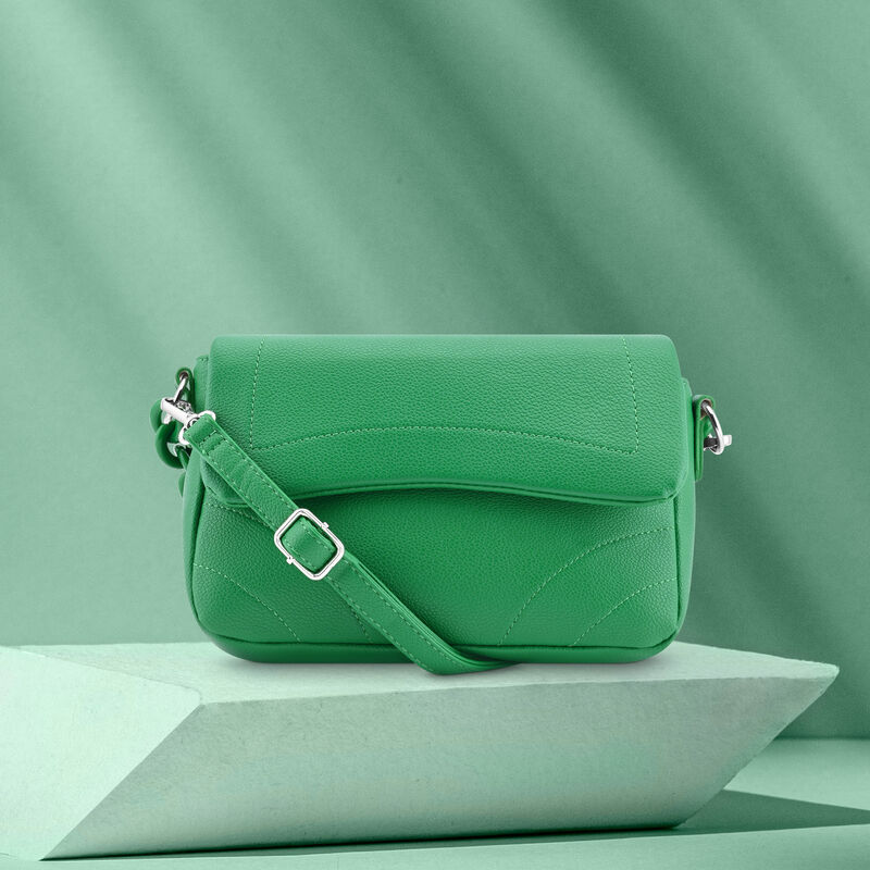 Buy Online Green Satchel - f243sasmp01gr1 | Fastrack