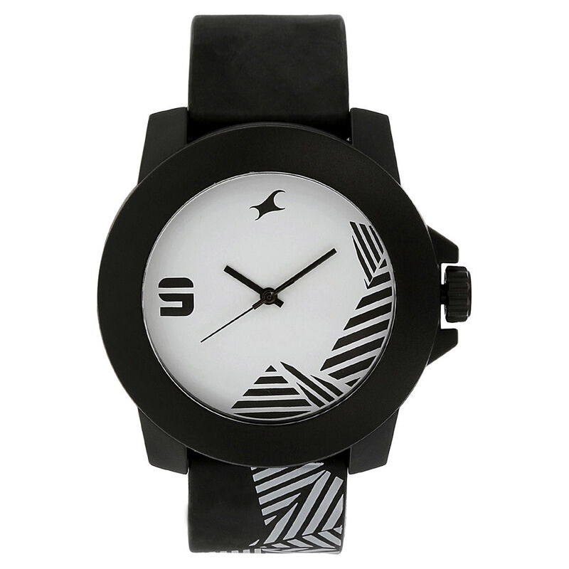 Buy Online Fastrack Quartz Analog White Dial Plastic Strap Watch for ...