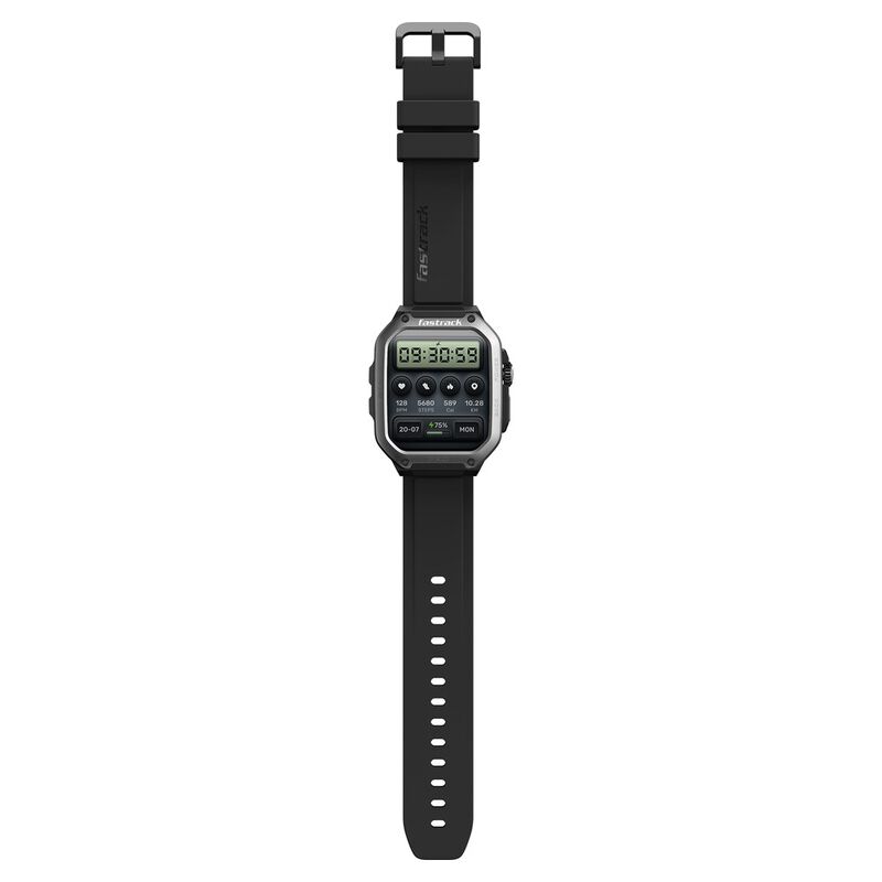 Fastrack Active Pro with 4.69 cm AMOLED Display and AOD, Functional ...