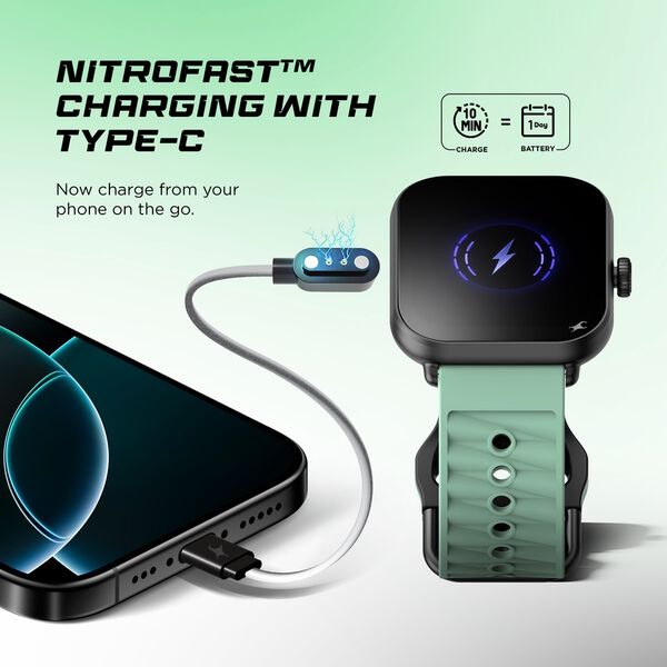 Buy Online Fastrack MYND - 4.9 cm AMOLED Display, AI Watchface, BT ...