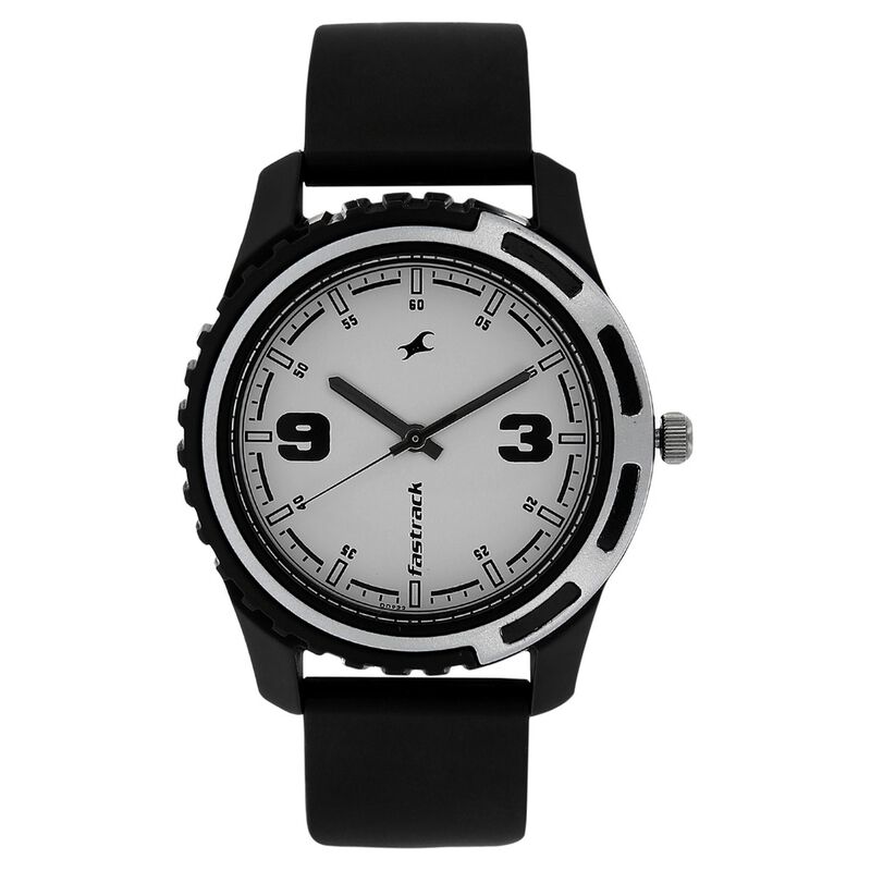 Buy Online Fastrack Quartz Analog White Dial Plastic Strap Watch for ...