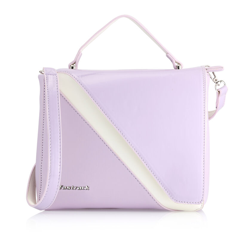 LAVENDER SATCHEL BAG