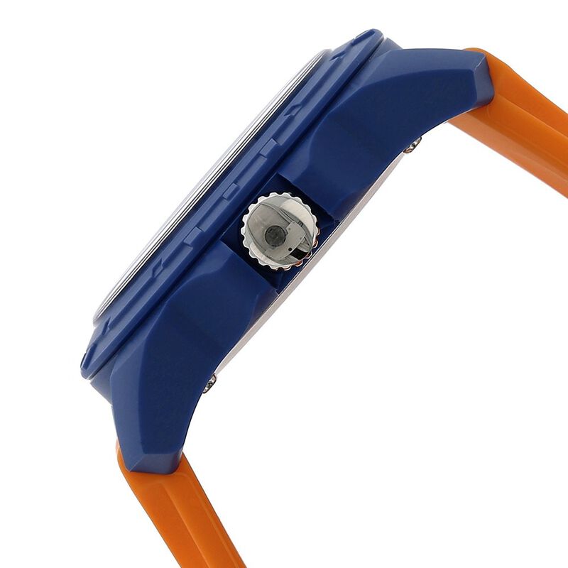 Fastrack Quartz Analog Orange Dial Plastic Strap Watch for Unisex