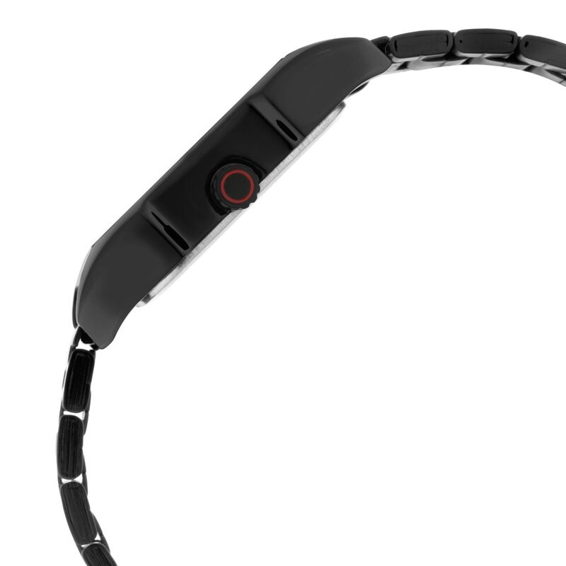 Fastrack Gamify Quartz Analog with Day and Date Black Dial Metal Strap ...