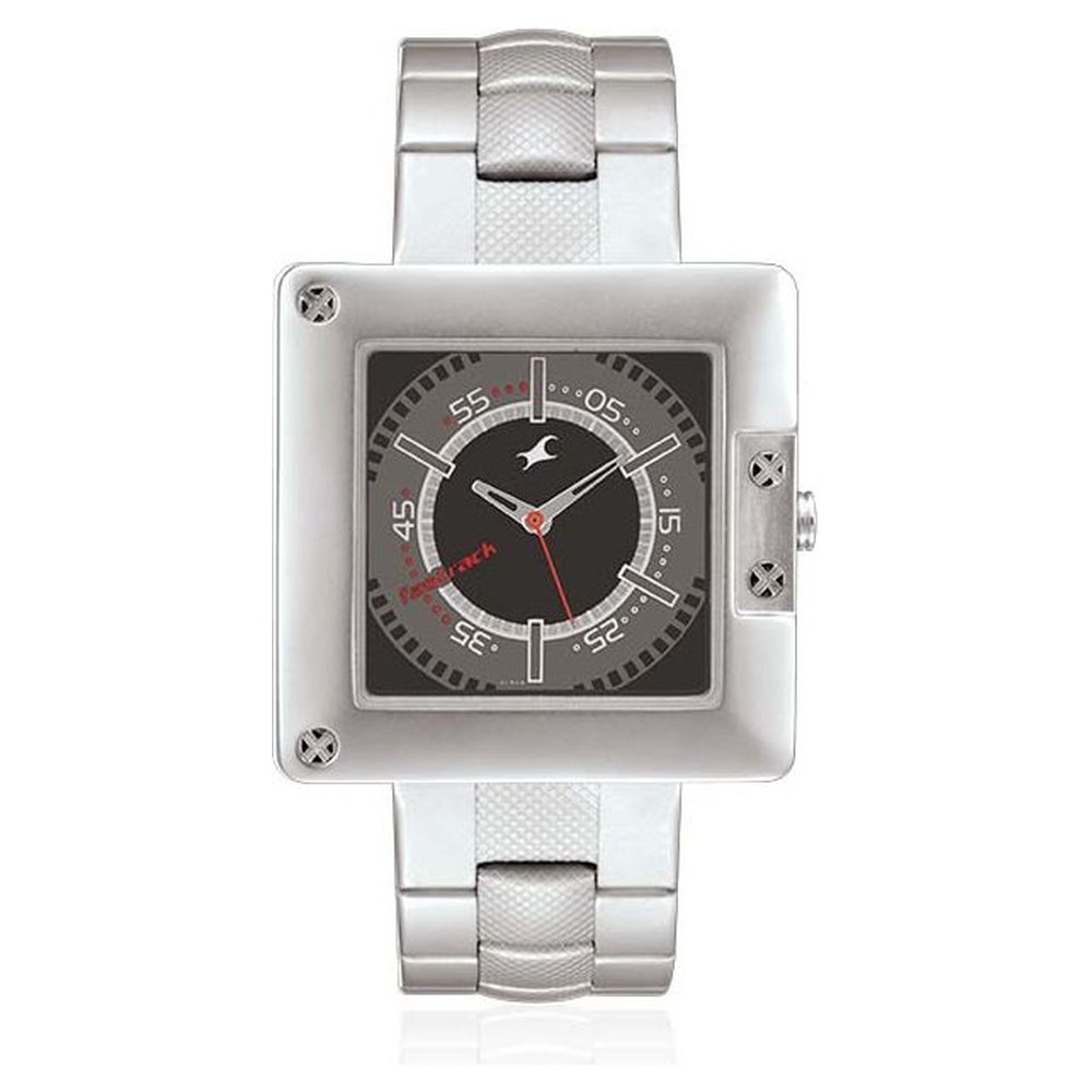 Buy Online Fastrack Quartz Analog Grey Dial Stainless Steel Strap Watch ...